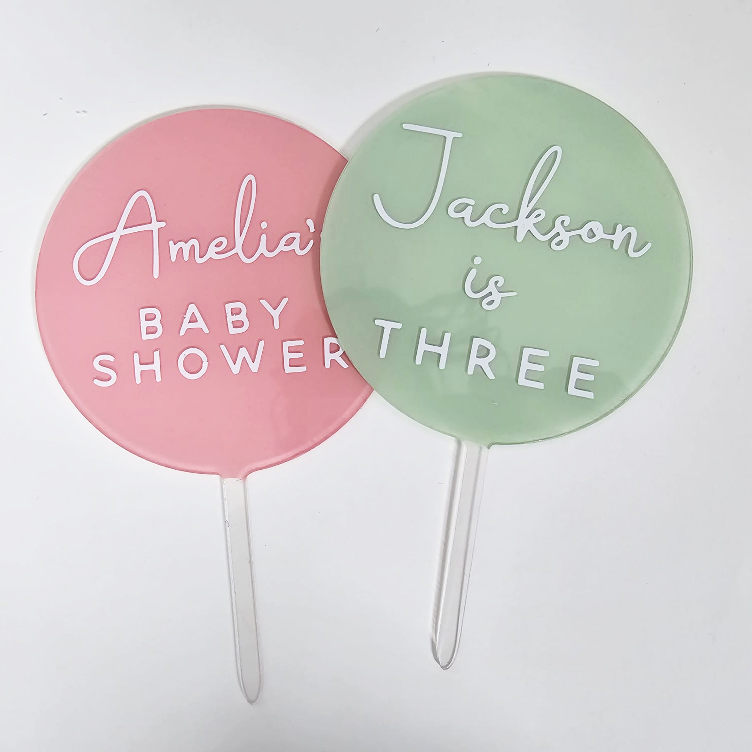 Hello Thirty Birthday Party Cake Topper | Decorative Hand Painted Cake ...