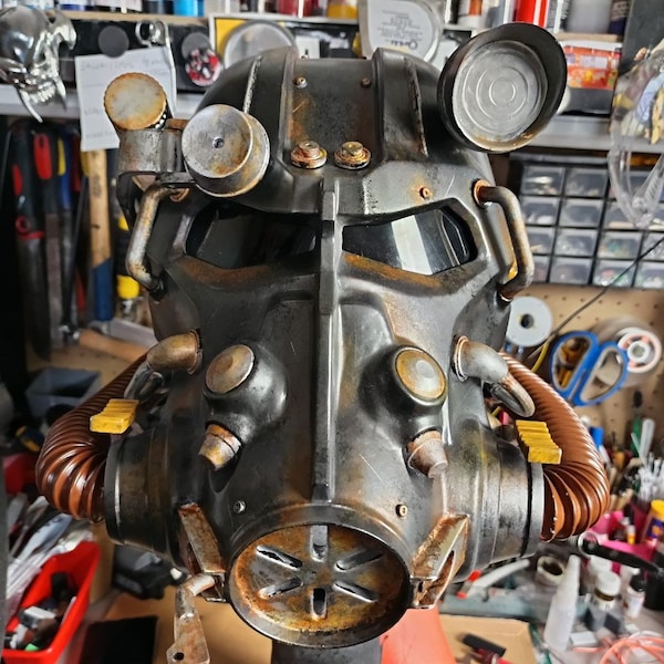 T 60power Armor Helmet - Etsy UK