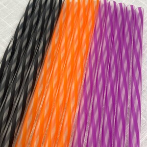 Reusable Halloween Straw Swirl Straw Spooky Straws Spooky - Etsy