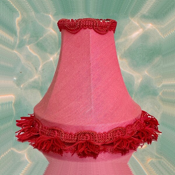 Raspberry Pink Lamp Shade - Etsy