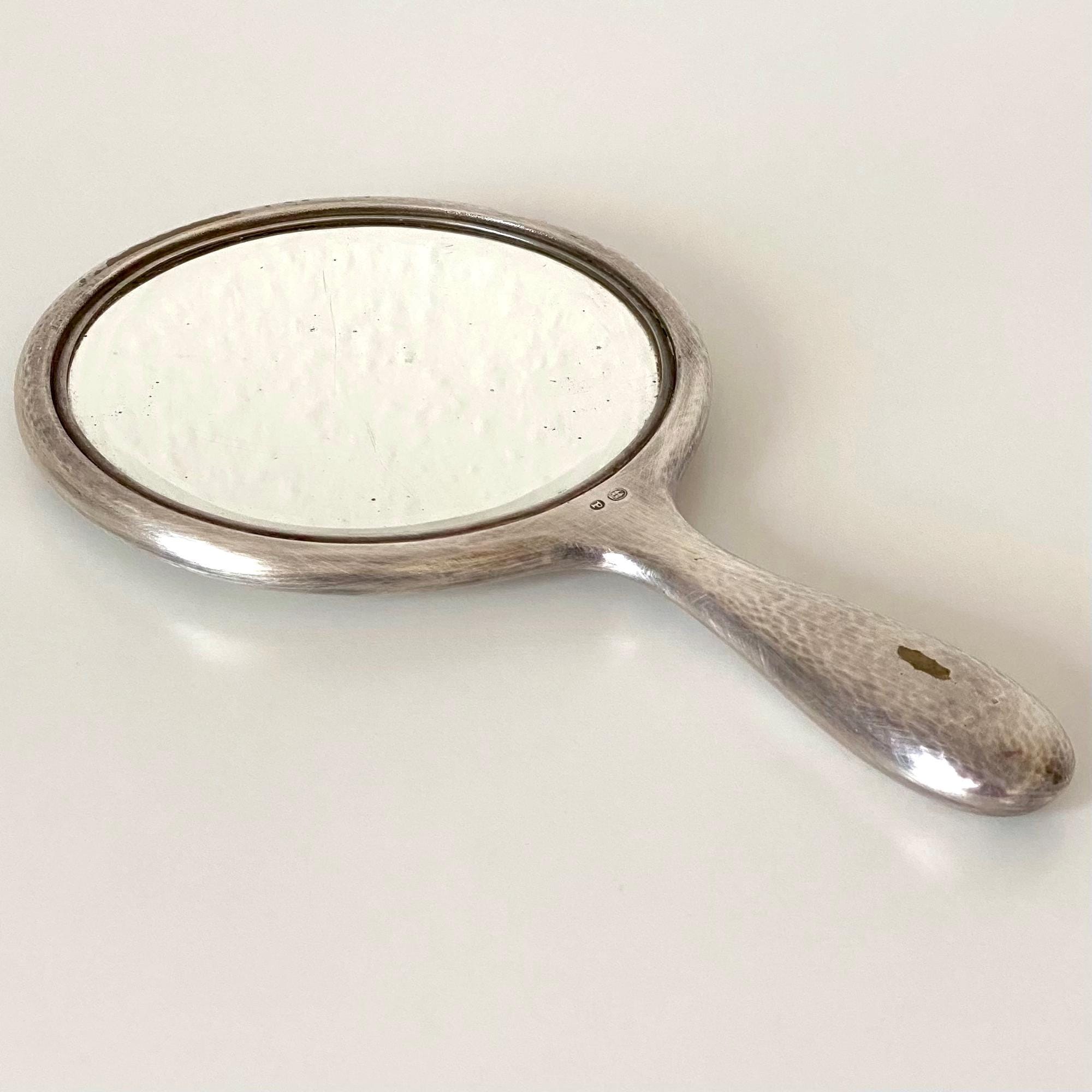 Silver Plated Hand Mirror
