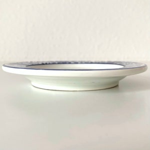 Blue Delfts Antique Small Round Plate With Dutch Motive. Made in the ...