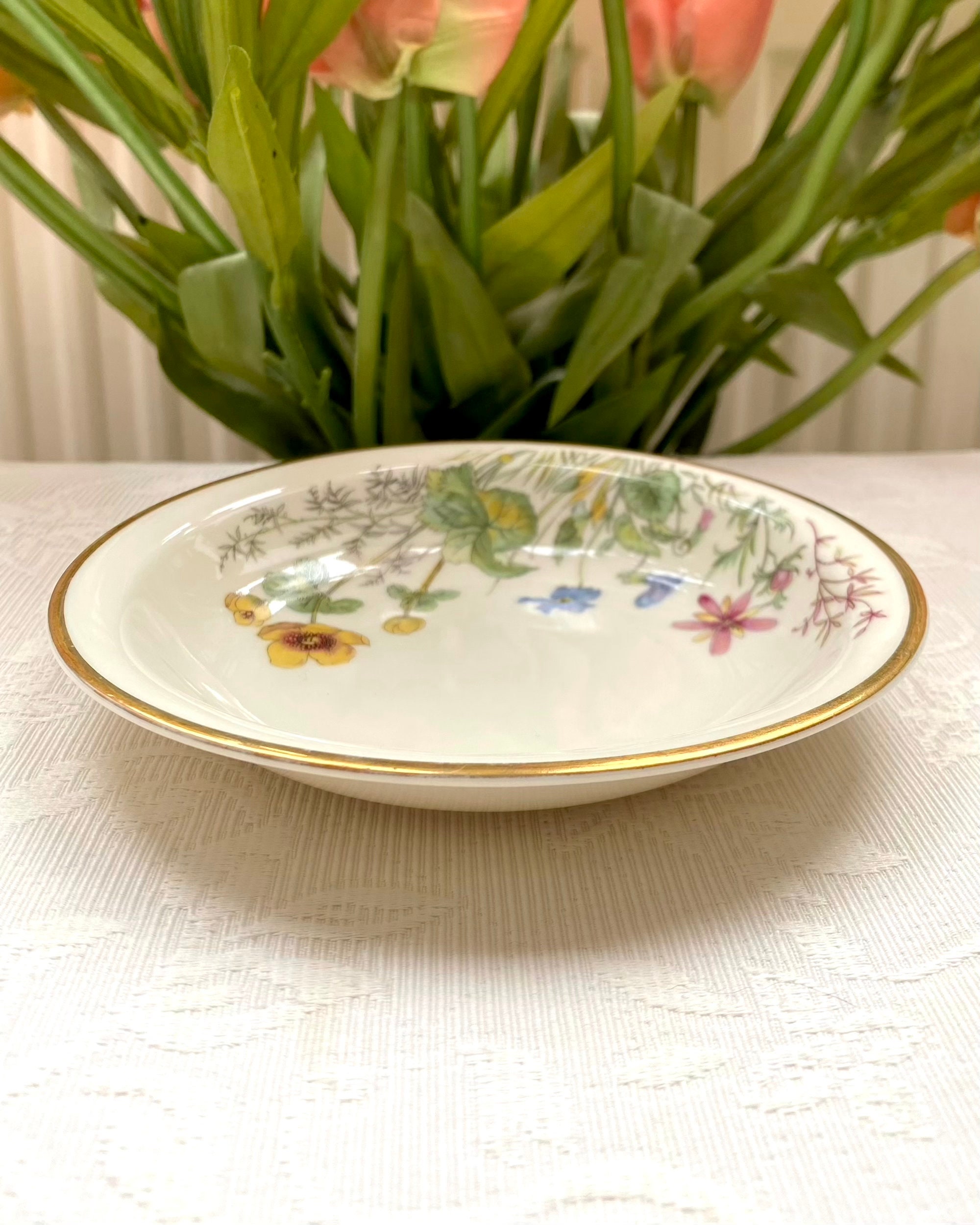 Franconia K&A Krautheim Selb Bavaria Wiesengrund Bergeshöh'n Round Dish ...