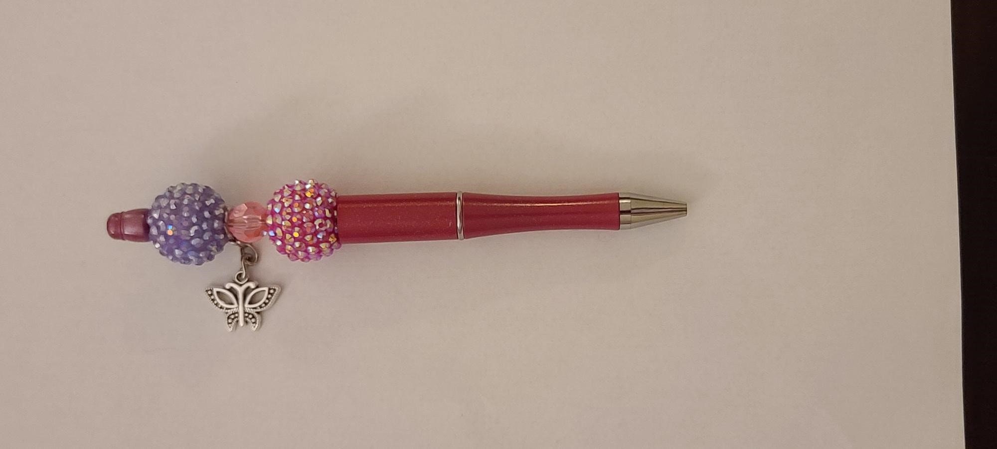 Custom Beaded Charm Pens/bling/rhinestones - Etsy