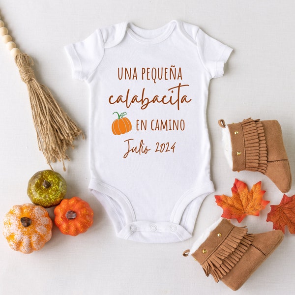 Pregnancy Announcement in Spanish - Etsy