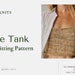 Anytime Tank DIY Knitting Pattern - Etsy
