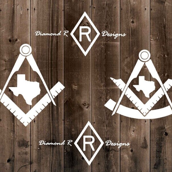 Masonic Blue Slipper Decal - Etsy
