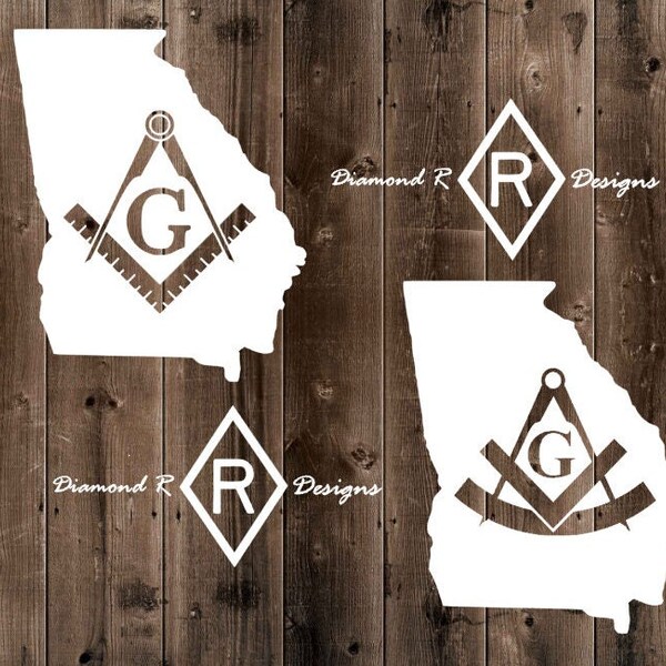 Masonic Blue Slipper Decal - Etsy