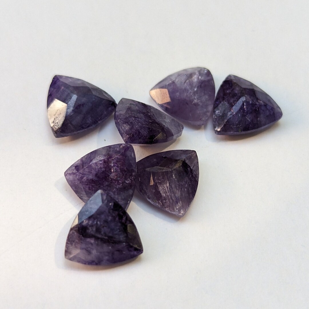 AAA Trillion Blue Raw Sapphire, Trillion Sapphire, Triangle Stone ...