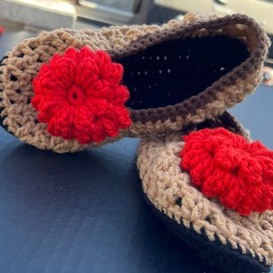 Handmade Crochet Slippers: Women's Warm House Shoes - Etsy