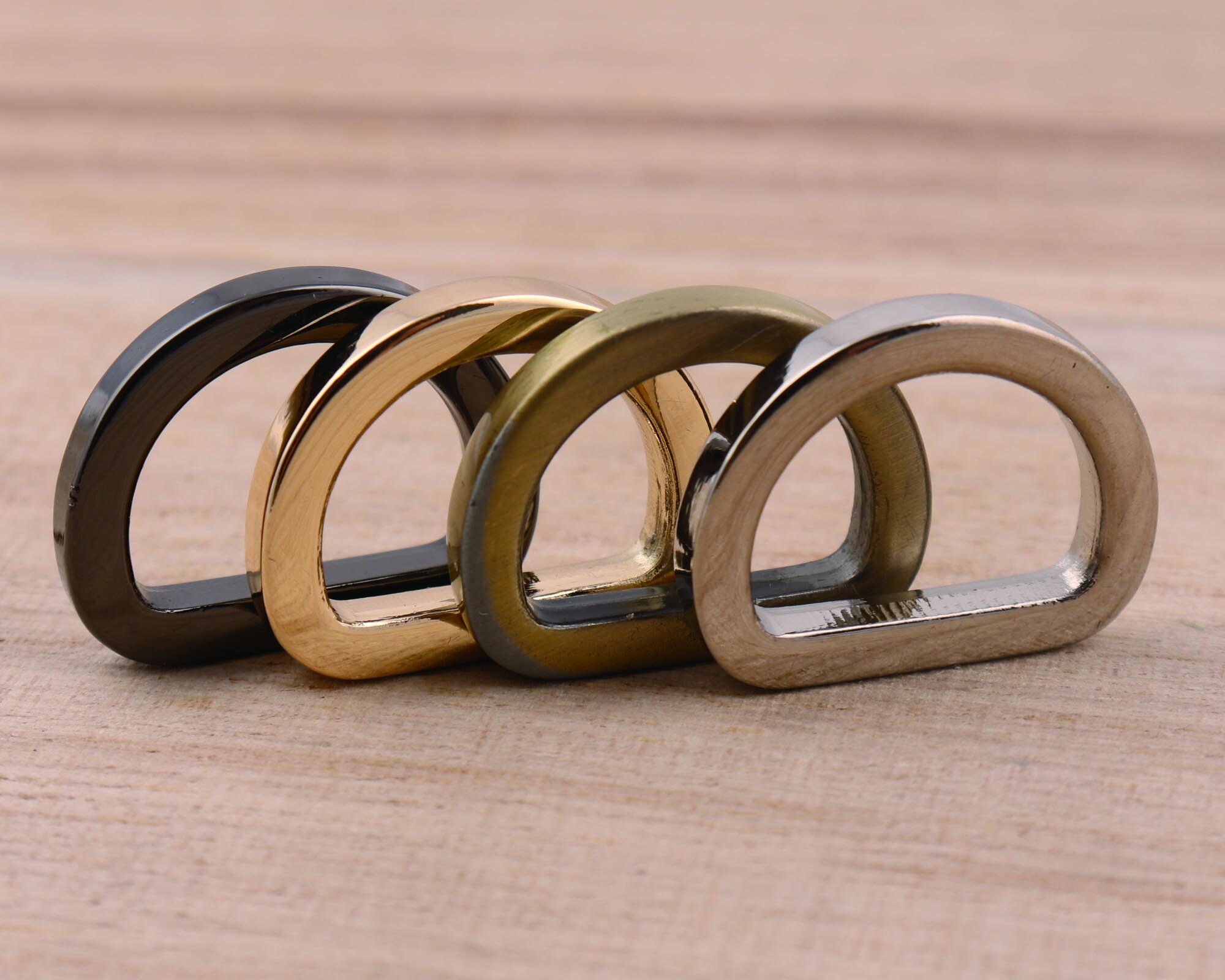 16mm Inner Metal Flat D Rings D-shaped Metal Buckles Dee - Etsy