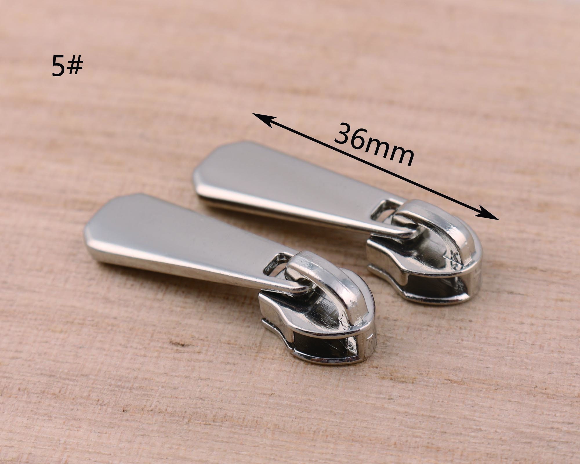 Metal 5 Zipper Head Zipper Slider Head for Metal Zipper Teeth ...
