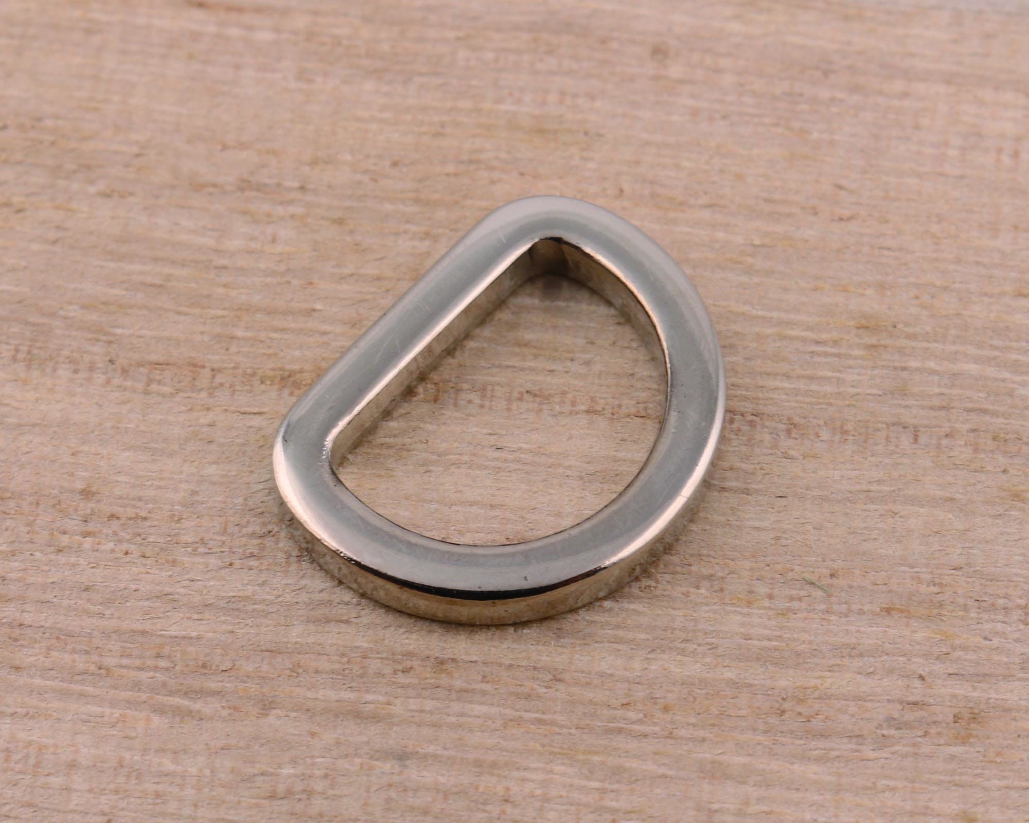 16mm Inner Metal Flat D Rings D-shaped Metal Buckles Dee Buckle Strap ...