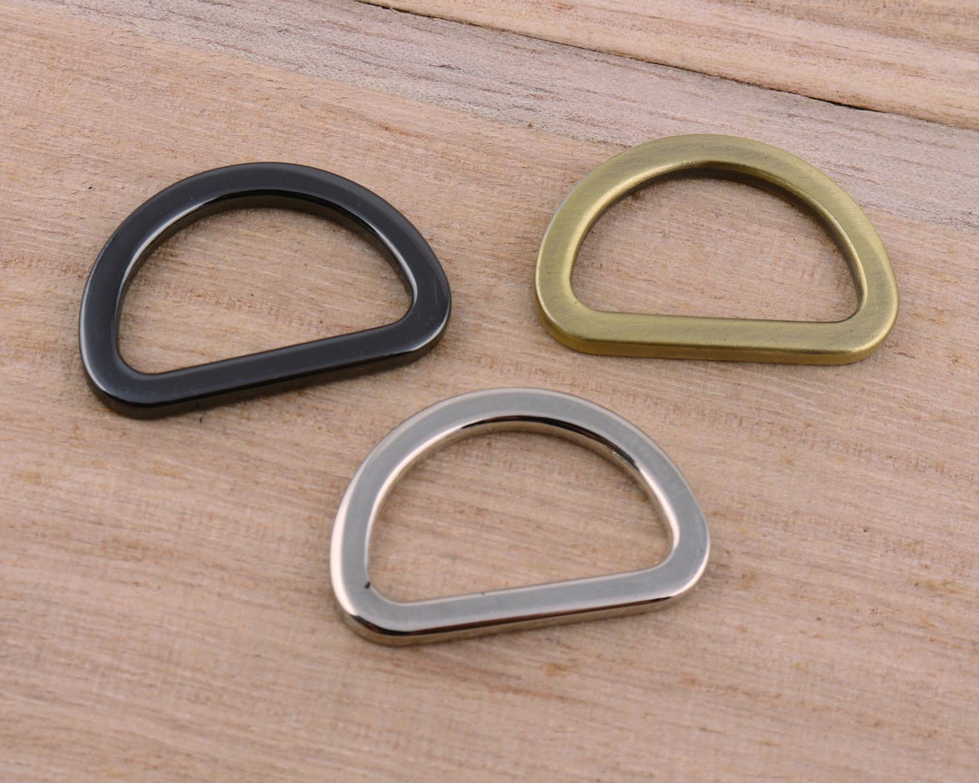 125mm Inner Metal D Rings D-shaped Metal Buckles Dee Buckle Strap Rings ...