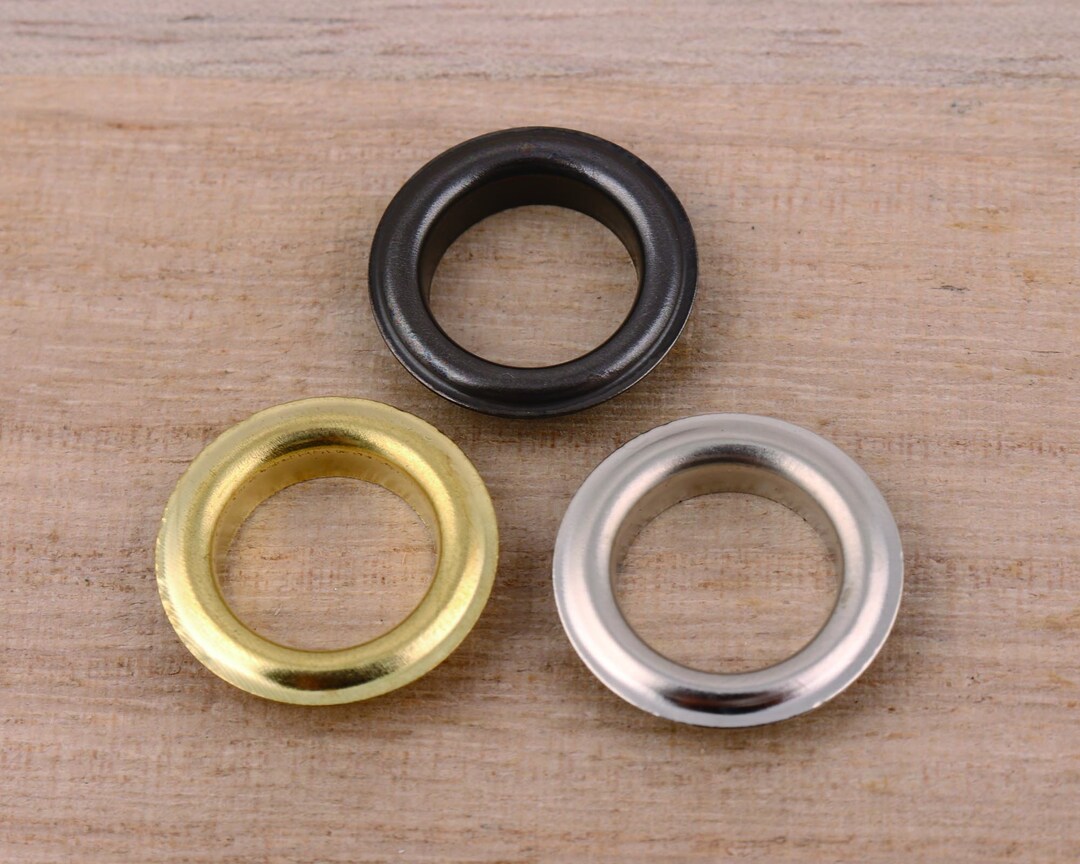 12mm Inner Round Grommet Eyelet With Washer Fastener Eyelet Metal ...