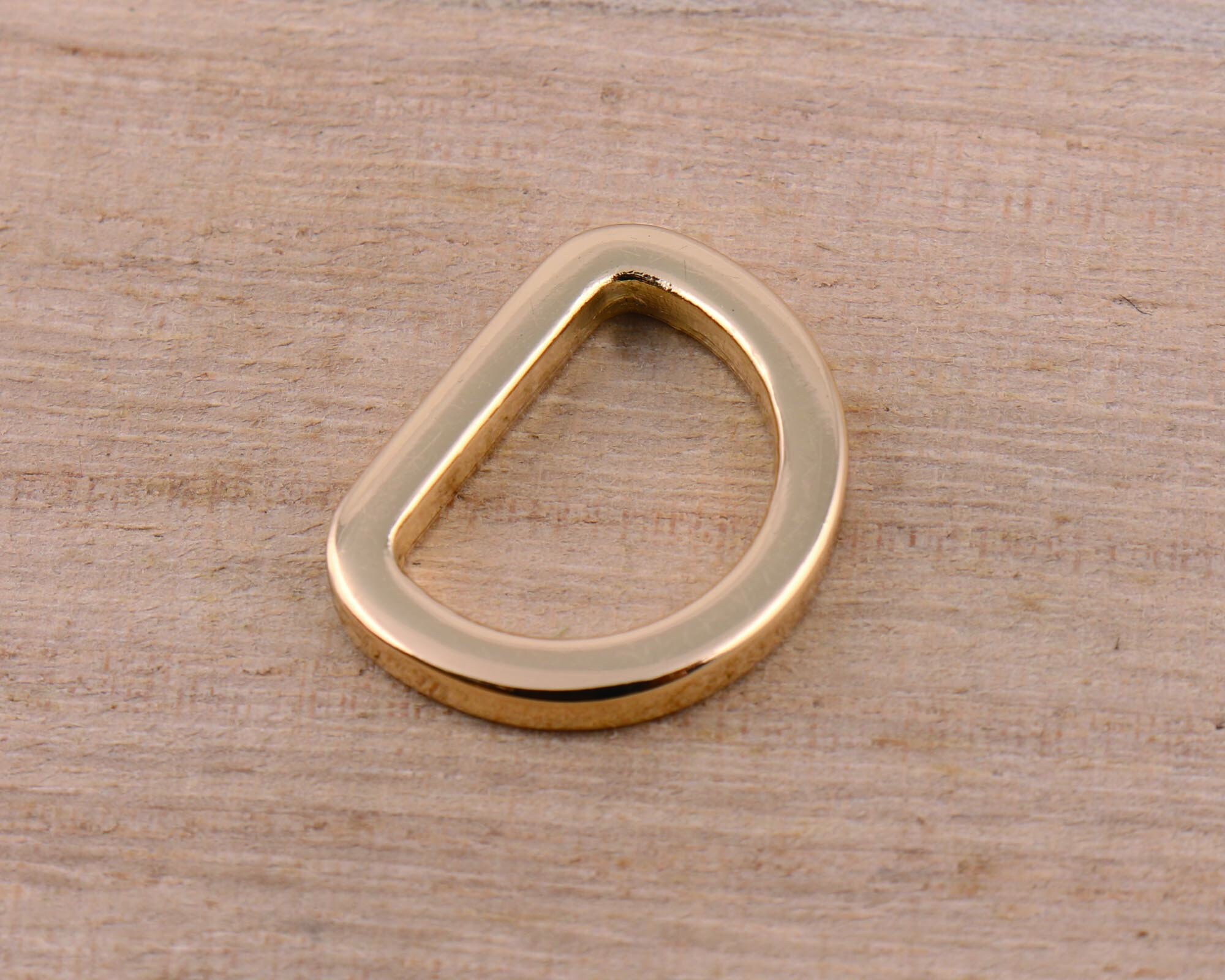 16mm Inner Metal Flat D Rings D-shaped Metal Buckles Dee Buckle Strap ...