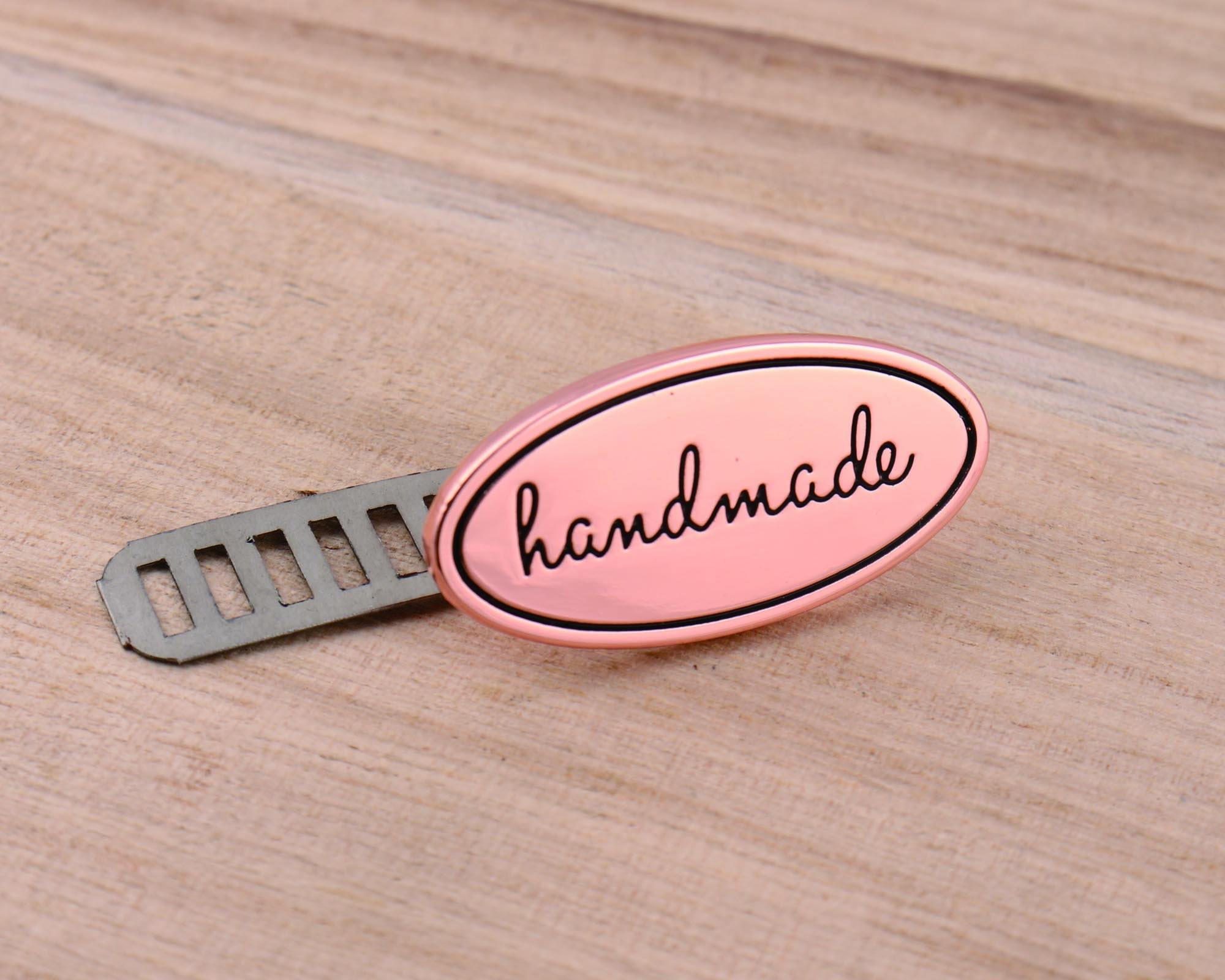 4020mm Bag Label Metal Tags With Feet for Personalized Handcrafted ...