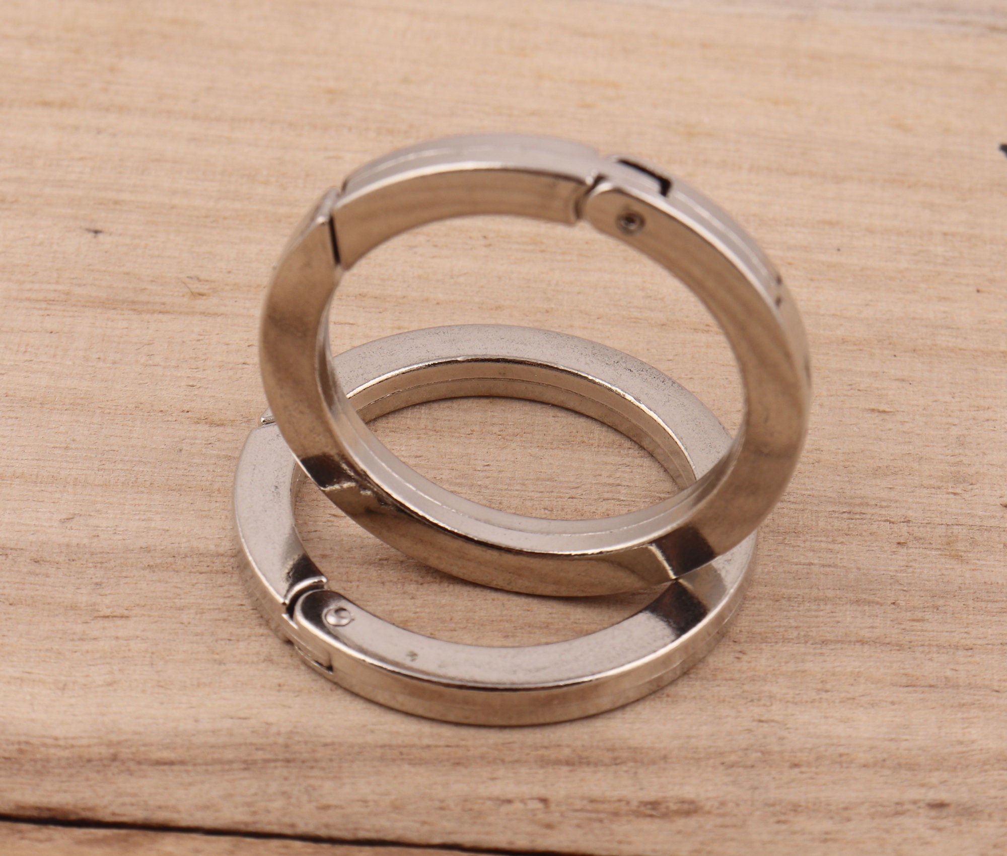 1.25 32mm Inner Flat Spring O Ring Round Clasp Spring O Ring Clasp ...