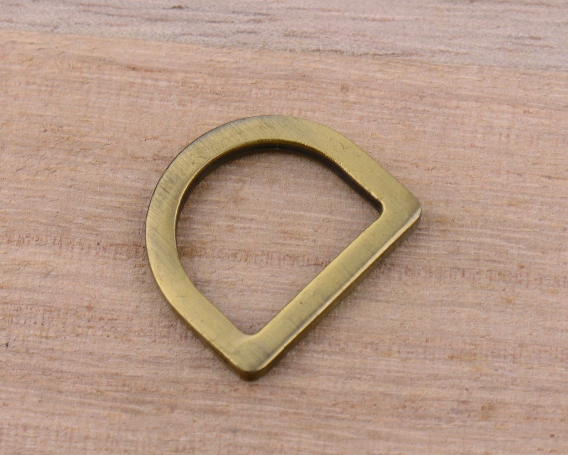 19mm Inner Metal Flat D Rings D-shaped Metal Buckles Dee - Etsy