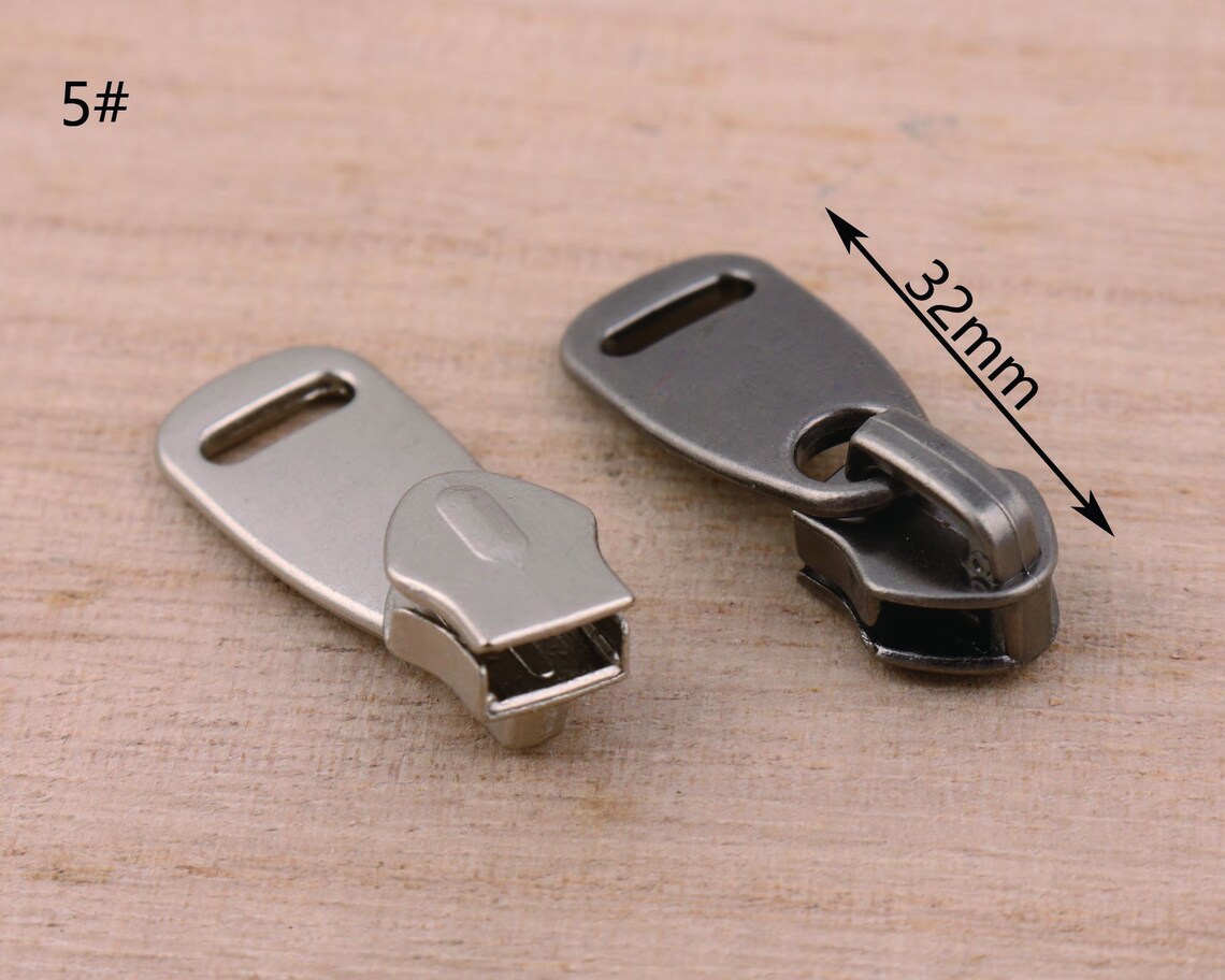 Metal 5 Zipper Head Zipper Slider Head for Metal Zipper Teeth - Etsy