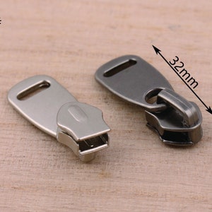 Metal 5 Zipper Head Zipper Slider Head for Metal Zipper Teeth - Etsy
