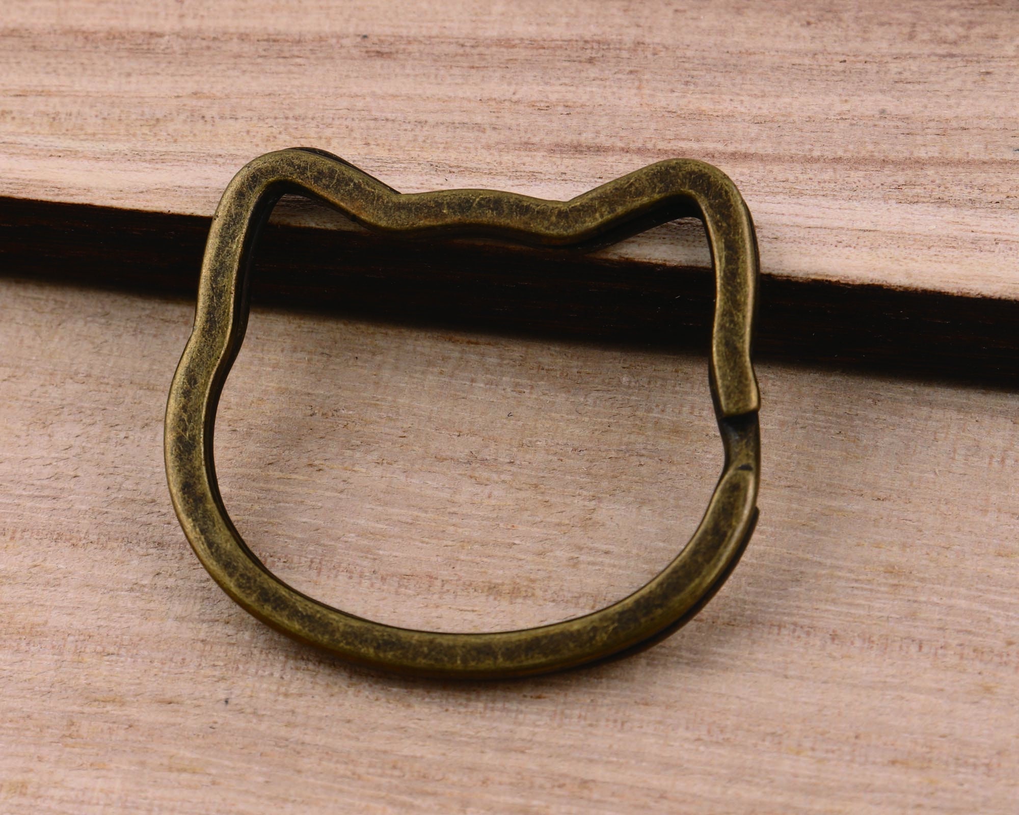 Split Ring Connectors Flat Keyring Split Jump Rings Open Split - Etsy