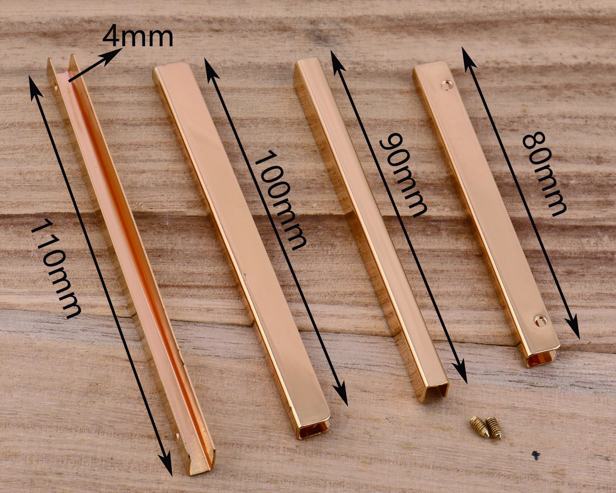 Metal Purse Trim Edging Decorative Corner Protector Rectangle Bag ...