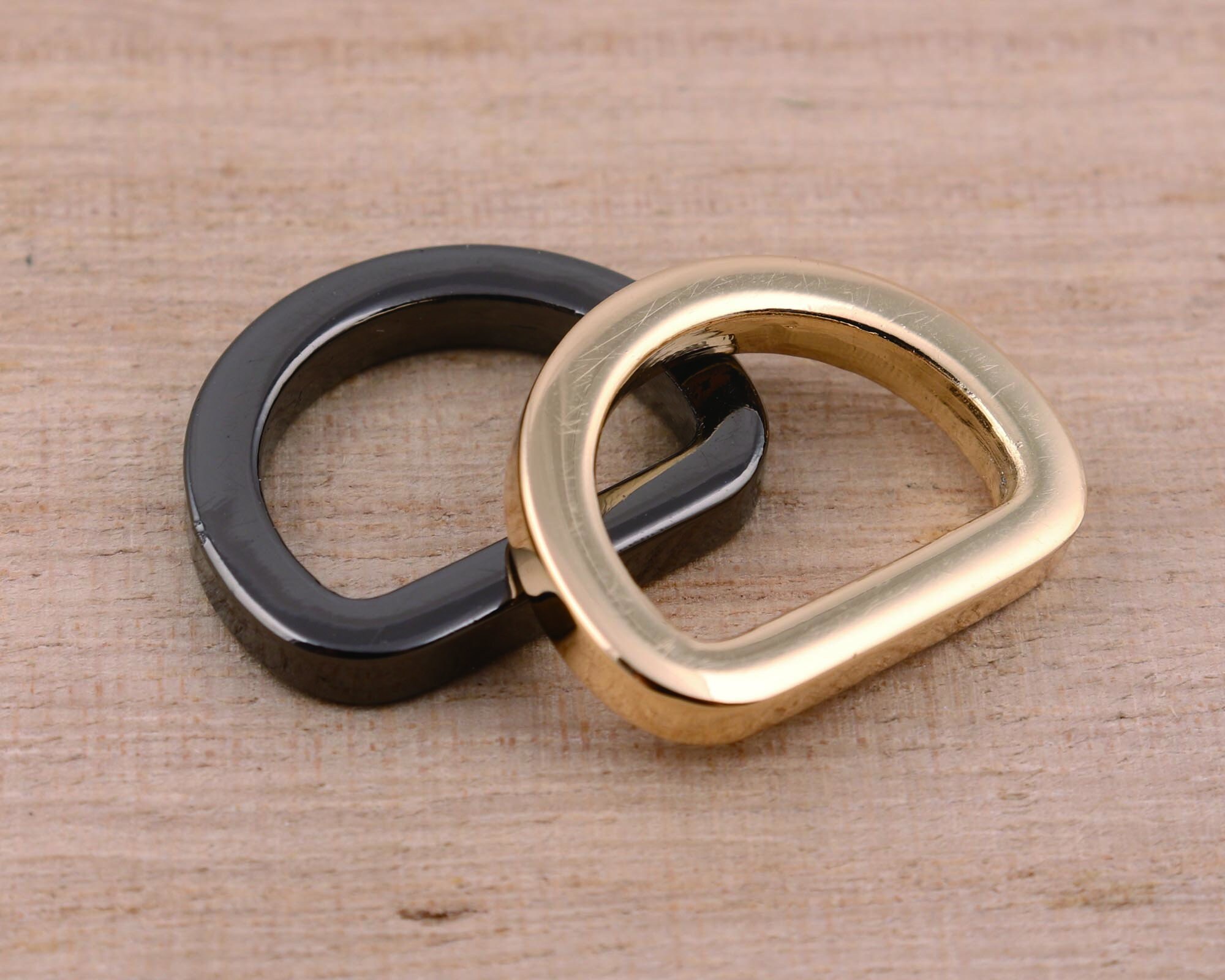 16mm Inner Metal Flat D Rings D-shaped Metal Buckles Dee Buckle Strap ...