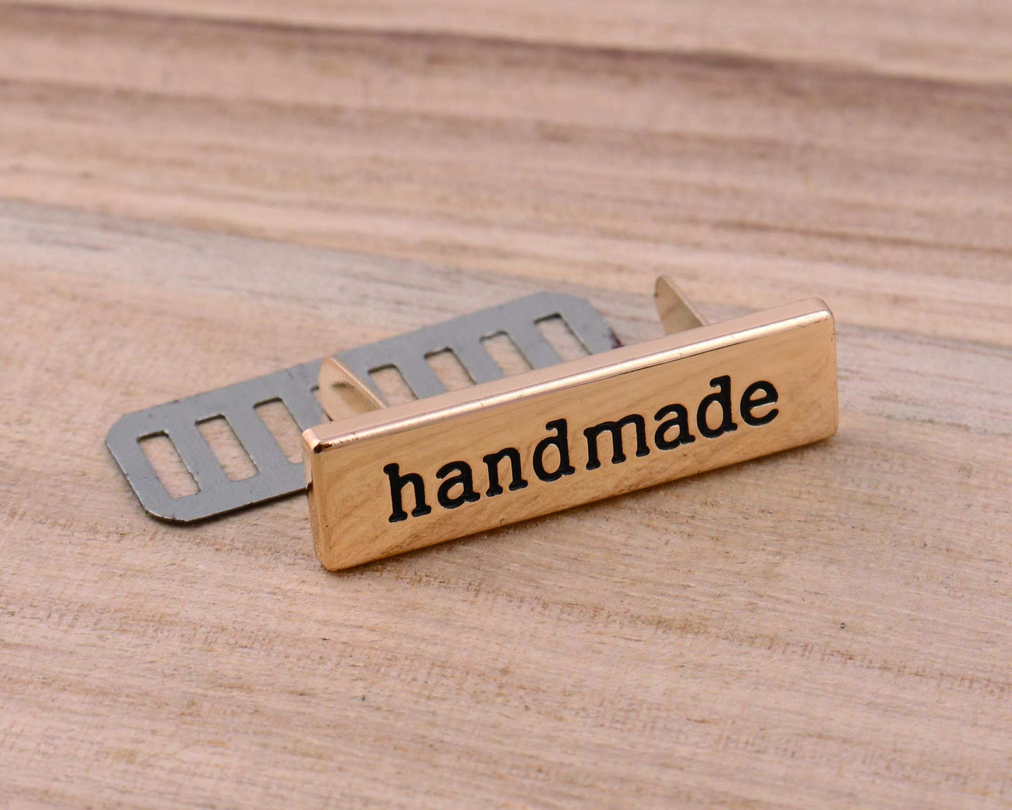 3610mm Bag Label Metal Tags With Feet for Personalized Handcrafted ...