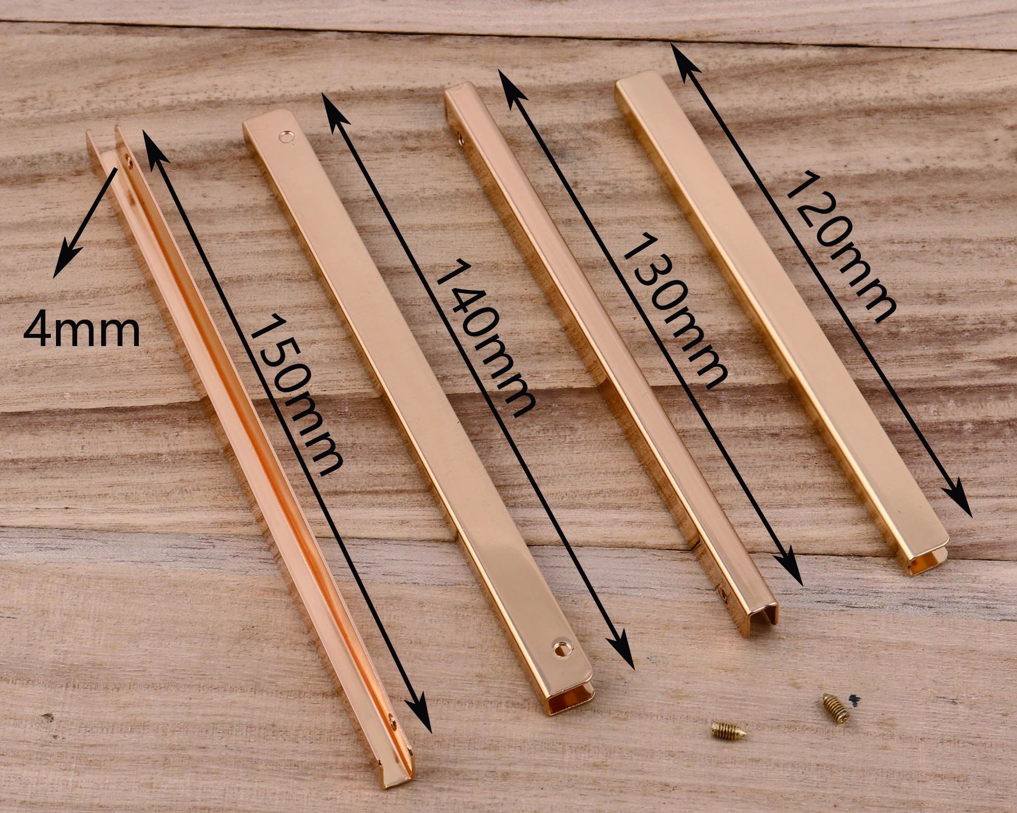 Metal Purse Trim Edging Decorative Corner Protector Rectangle Bag ...