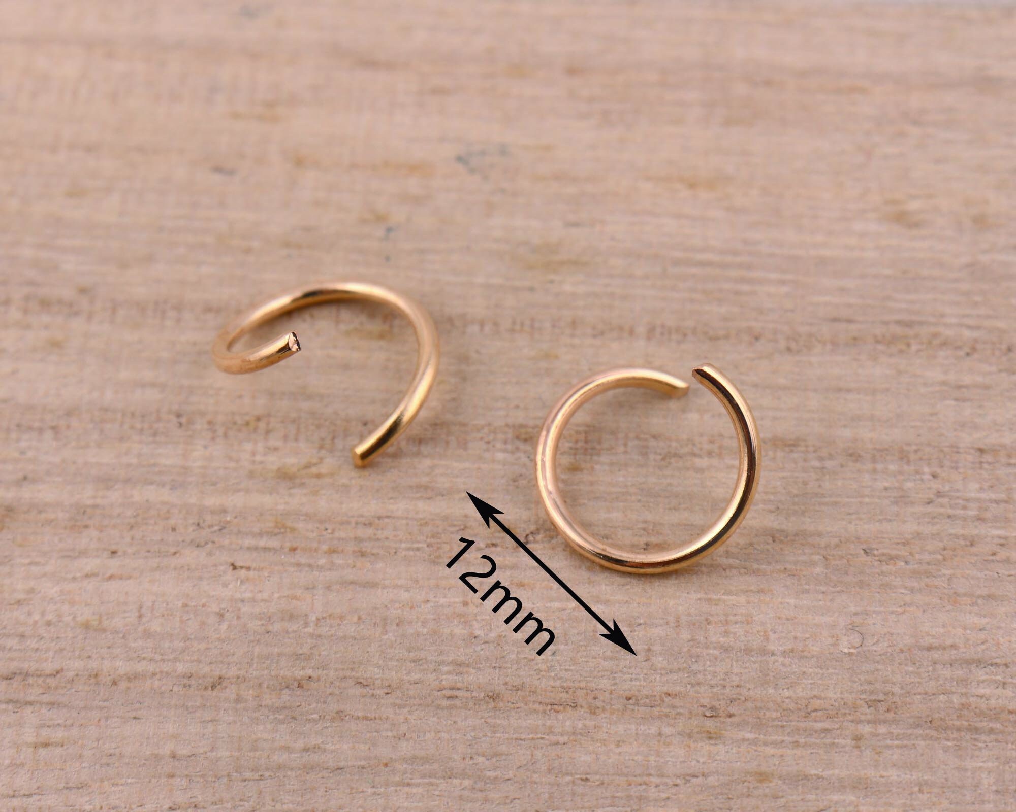 12mm Outer Split Rings Jump Rings Charms Findings Connection for ...