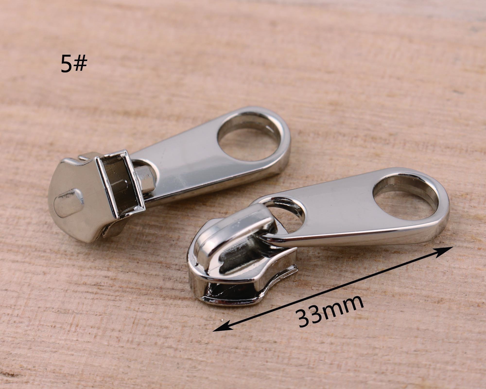 Metal 5 Zipper Head Zipper Slider Head for Metal Zipper Teeth ...