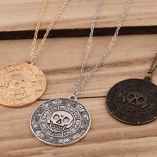 Pirate Coin Necklace - Etsy