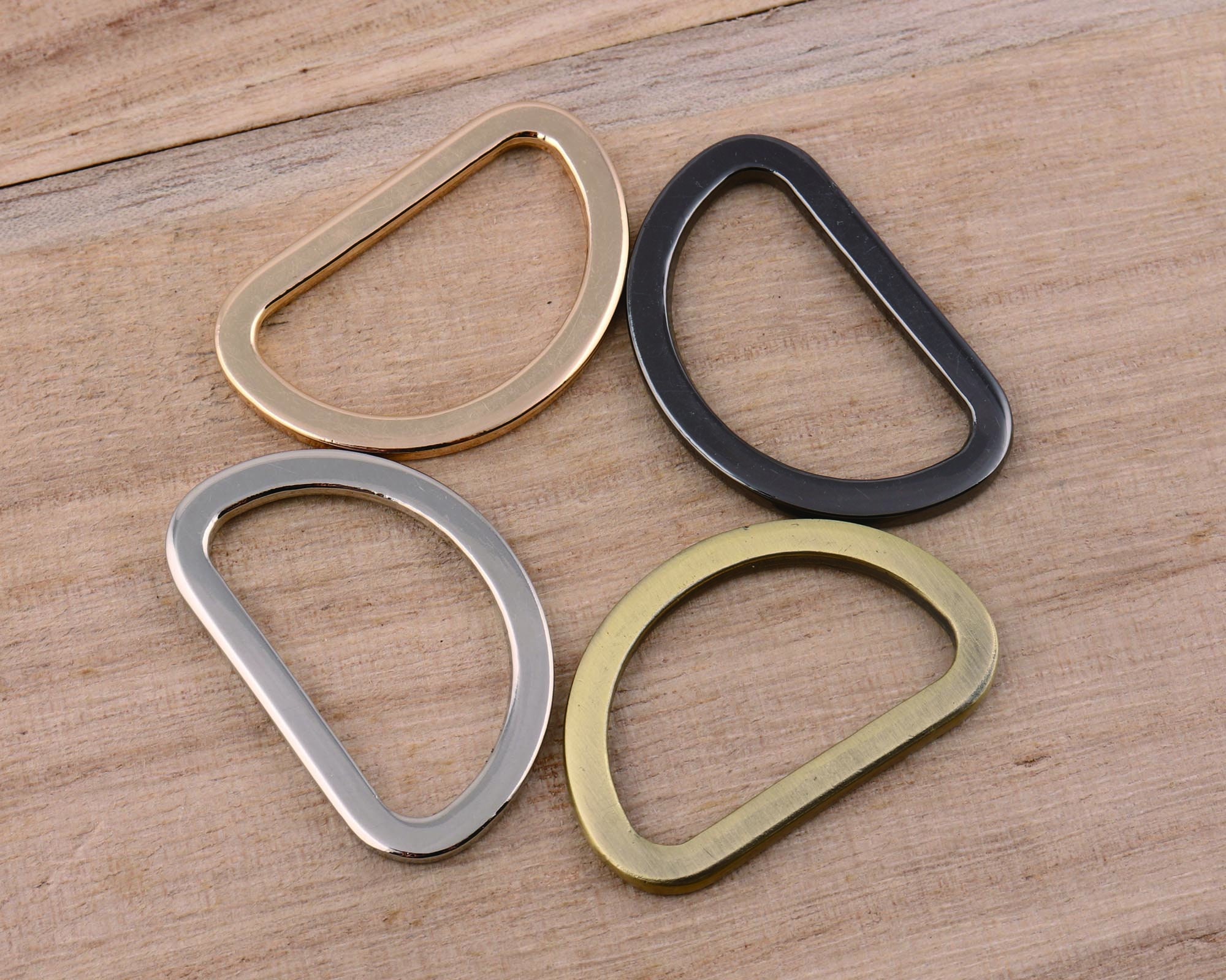 1.2532mm Inner Metal D Rings D-shaped Metal Buckles Dee Buckle Strap ...