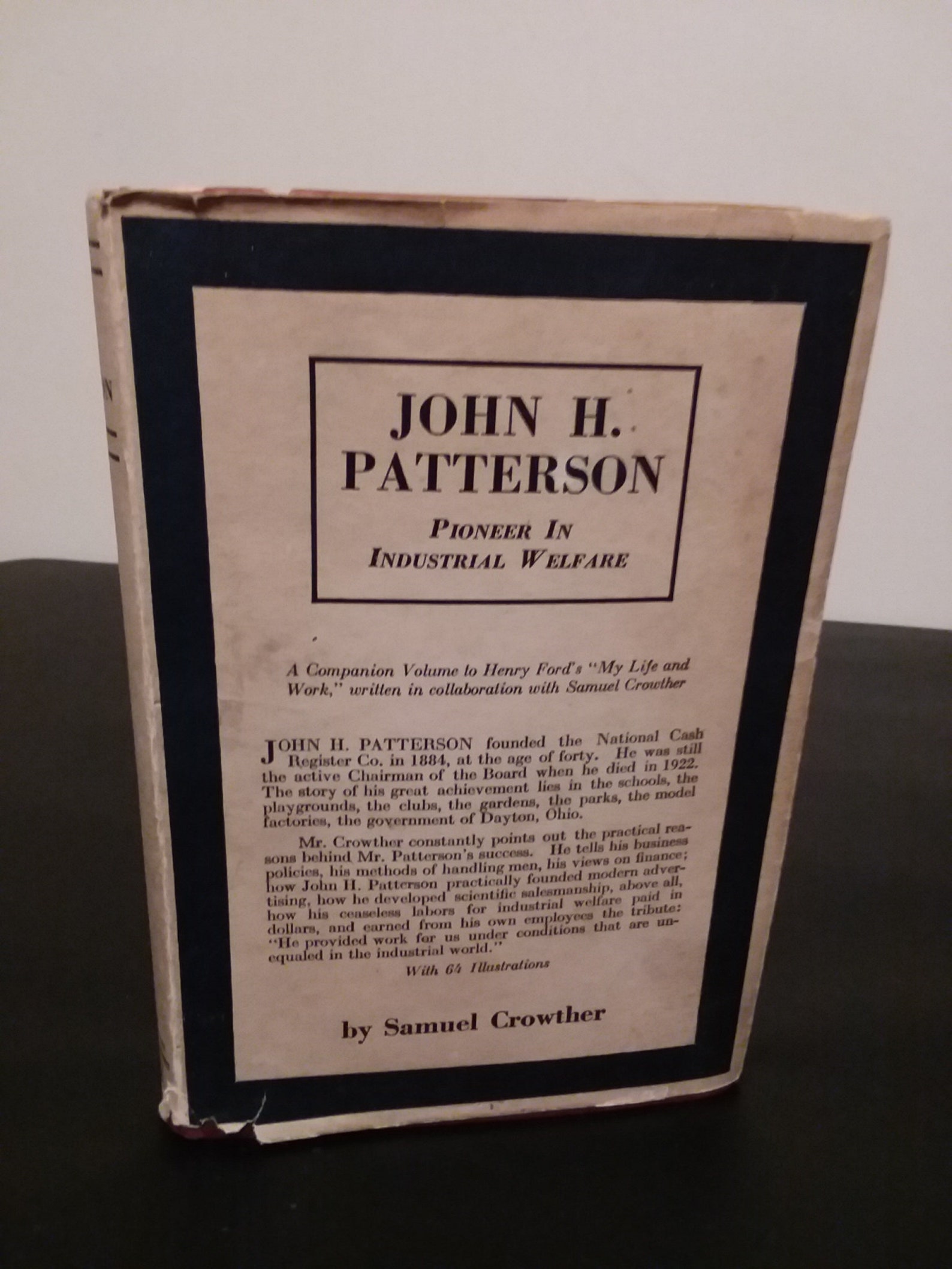 JOHN H. PATTERSON Pioneer in Industrial Welfare By Samuel | Etsy