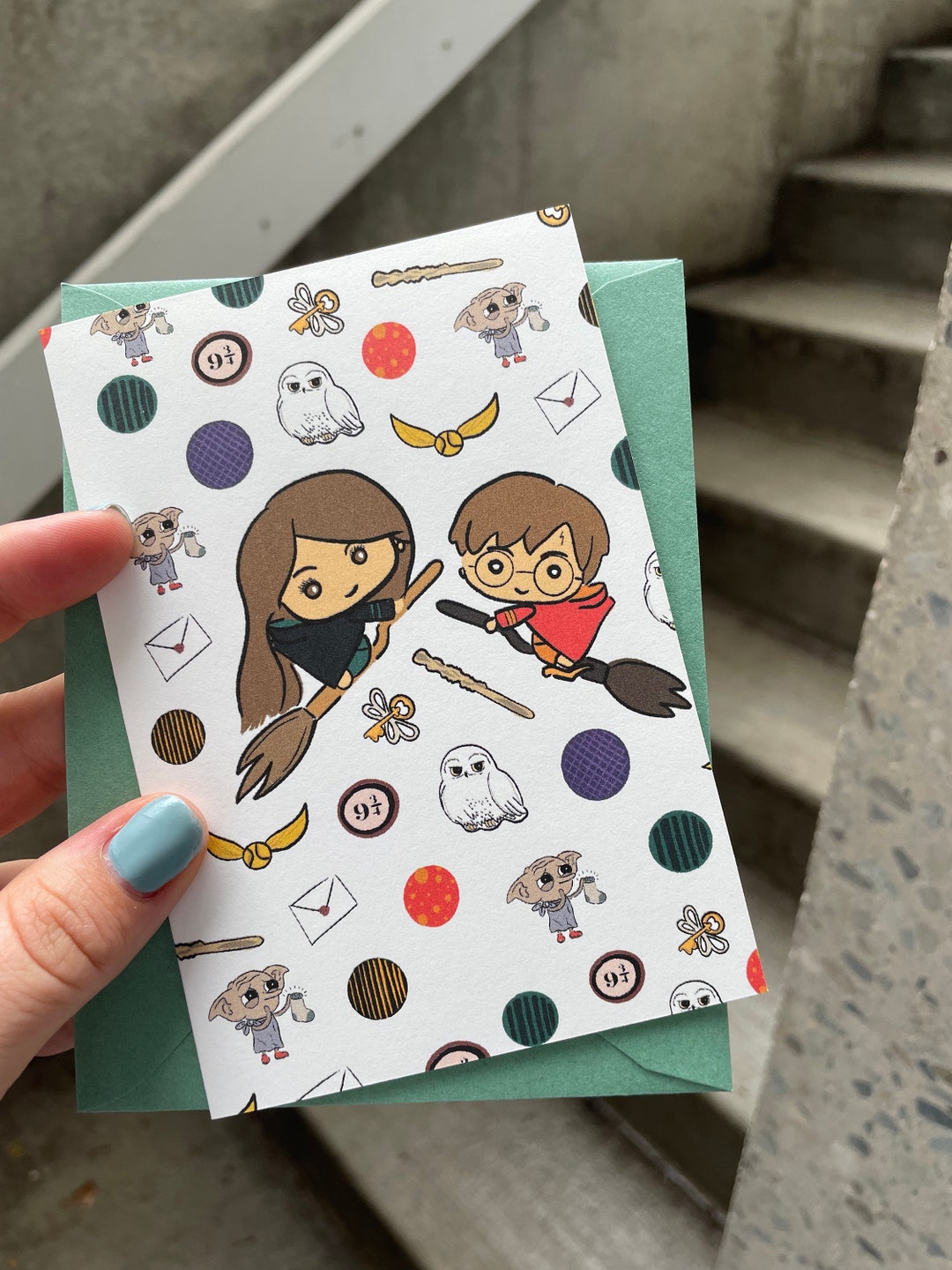 Custom Harry Potter Character Card - Etsy