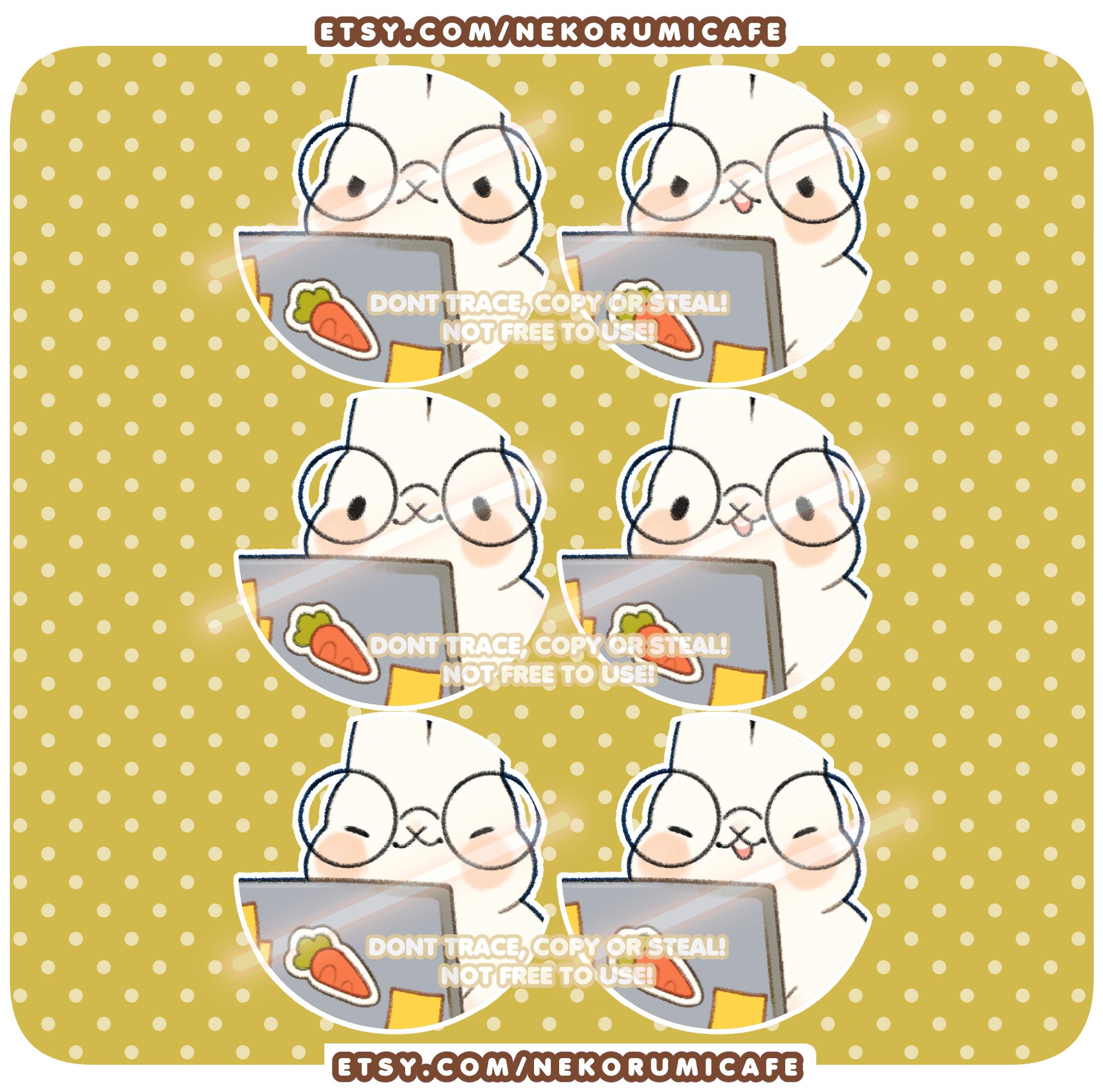 Pngtuber Cute Bunny | Vtuber | Streamer | Veadotube | Avatar | Twitch ...