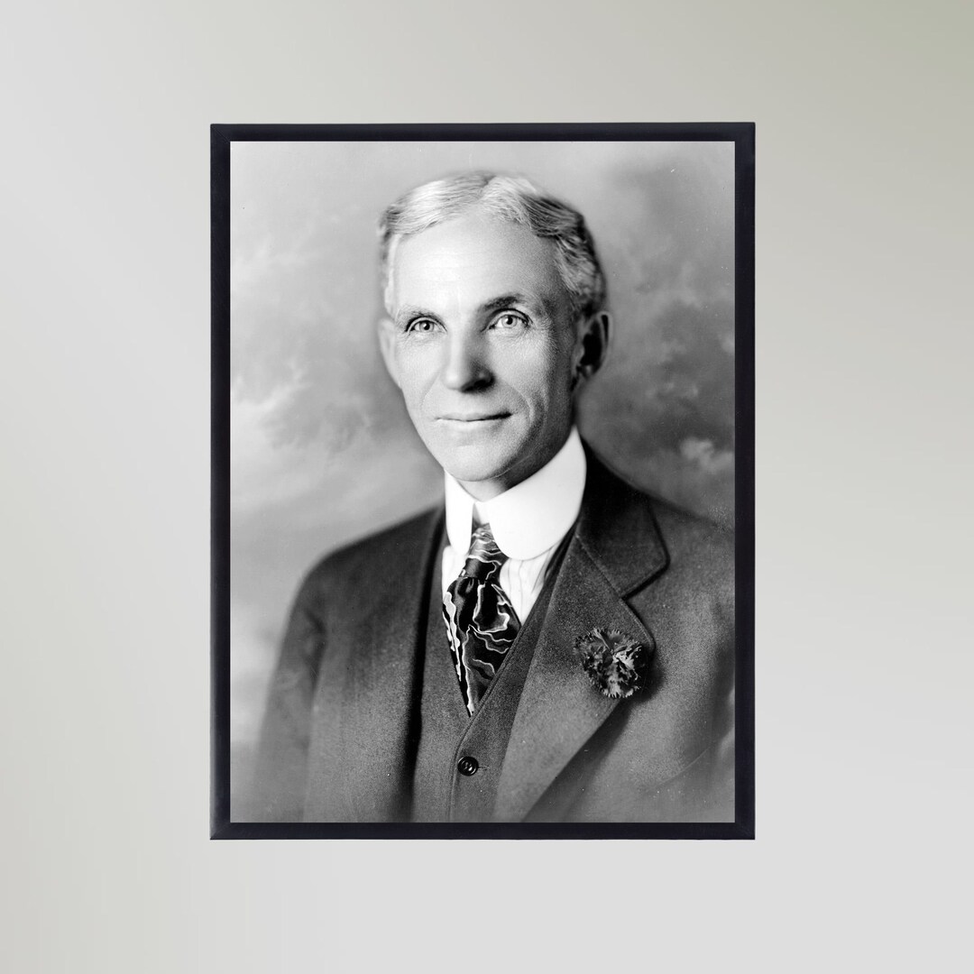 Henry Ford (1919) Print Poster Picture Gift in Various Sizes Unframed ...