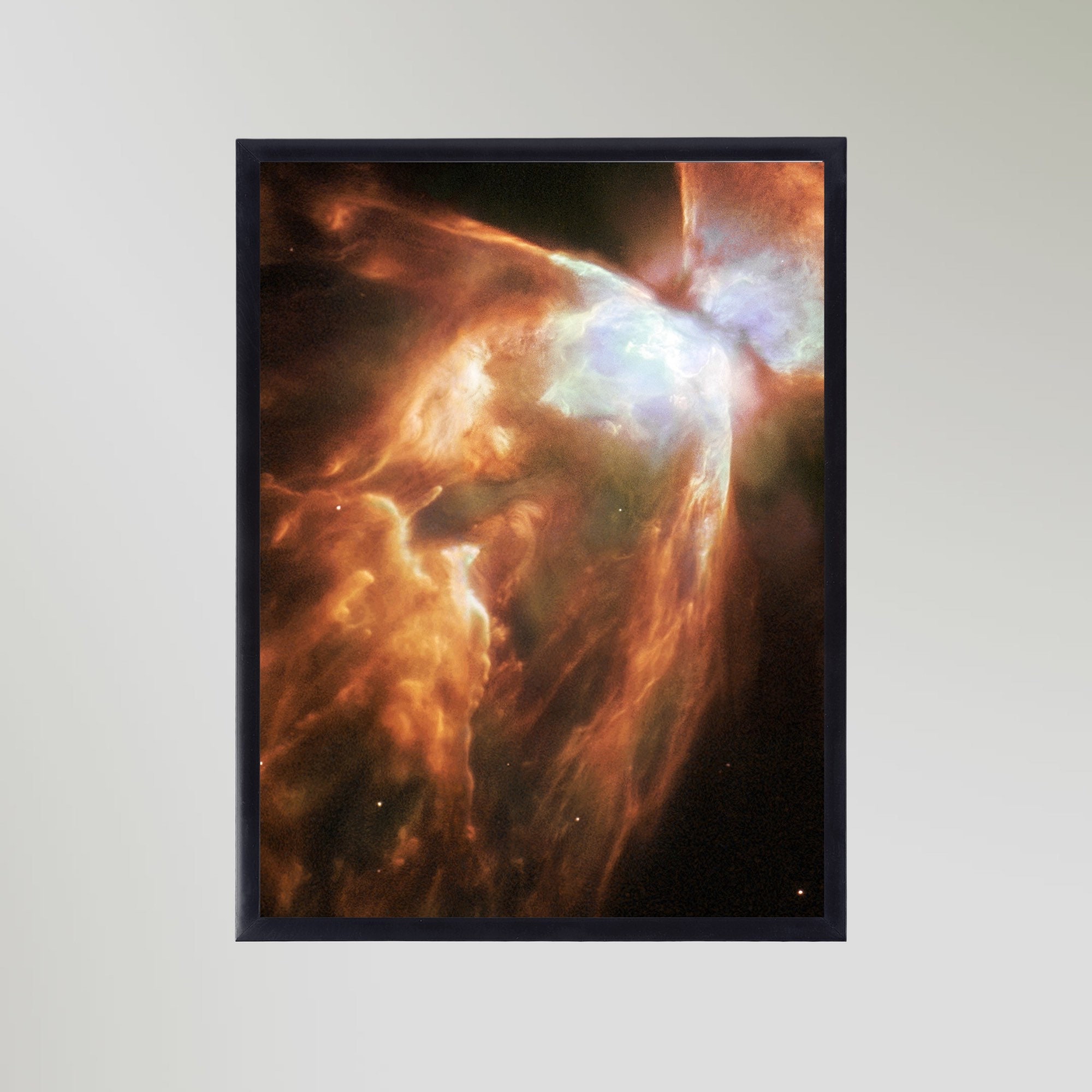 NGC6302HST Nebula Hubble Image Print Poster Space Astronomy Wall Art ...
