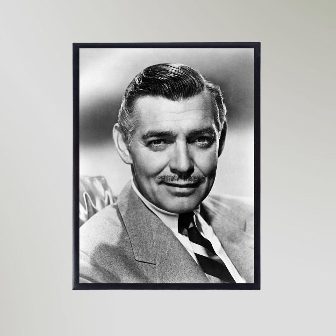 Clark Gable (1940) Print Poster Picture Gift in Various Sizes Unframed ...