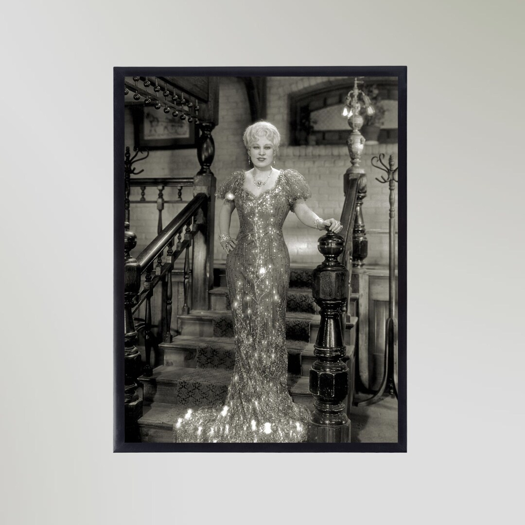 Mae West (1936) Print Poster Vintage Picture Gift in Various Sizes ...