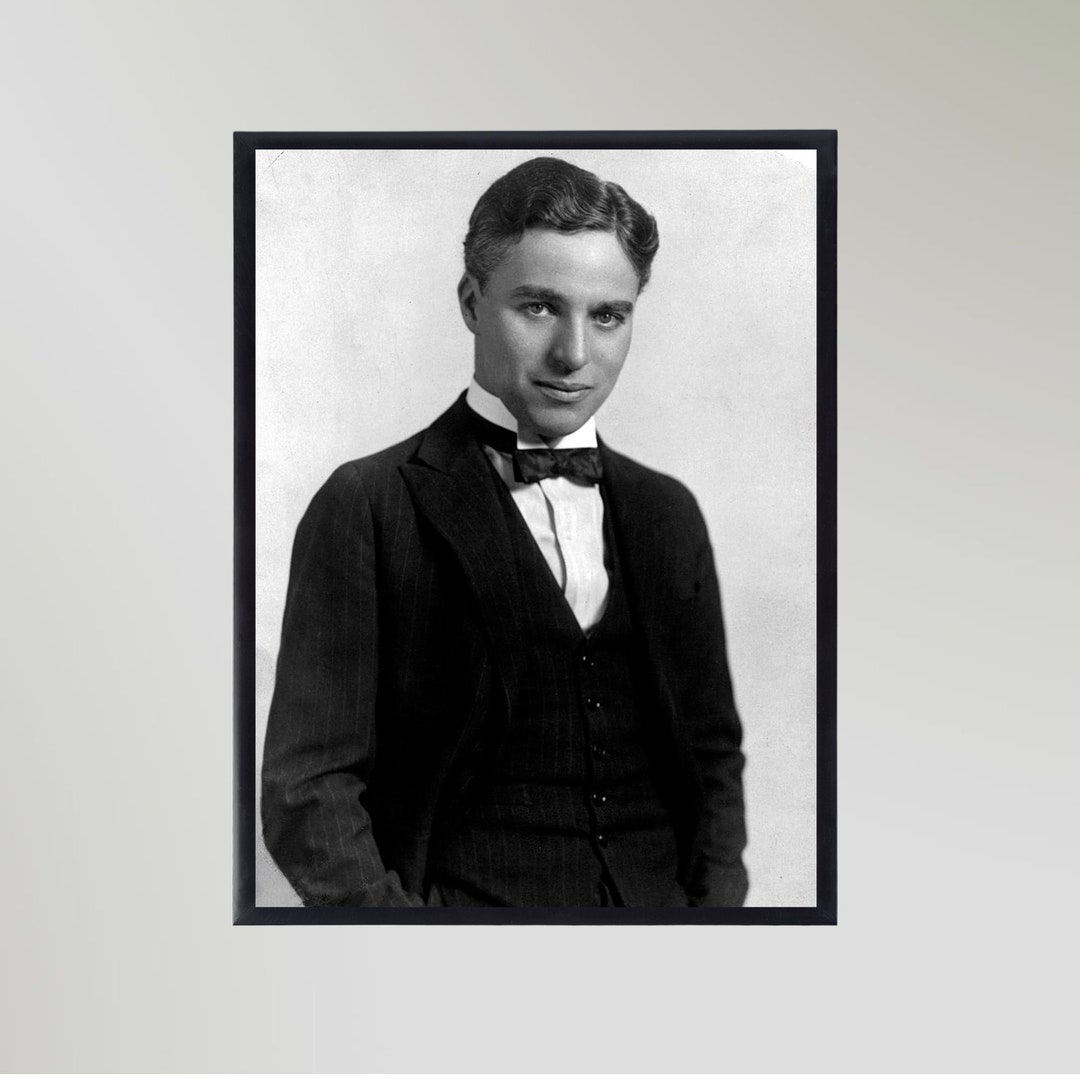 Charlie Chaplin (1920) Print Poster Picture Gift in Various Sizes ...
