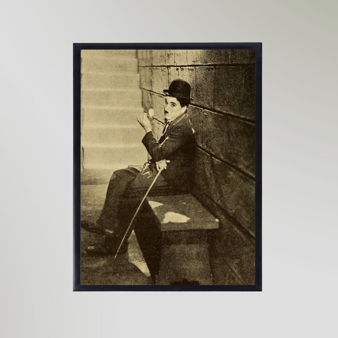 Charlie Chaplin Print Poster Picture Gift in Various Sizes Unframed - Etsy