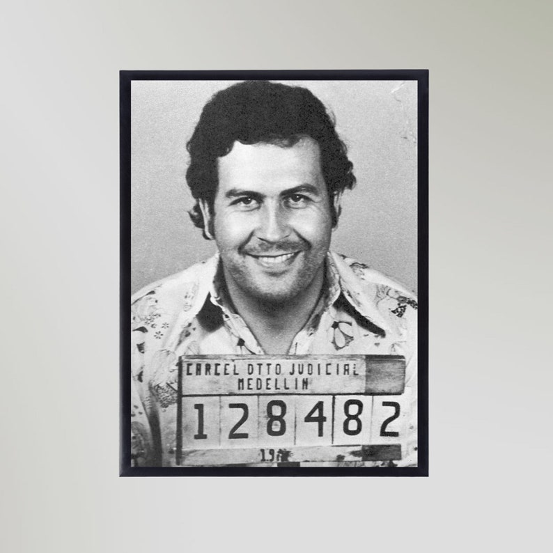 Pablo Escobar Print Poster Picture Gift in Various Sizes Unframed - Etsy