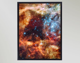 Star Cluster Poster - Etsy