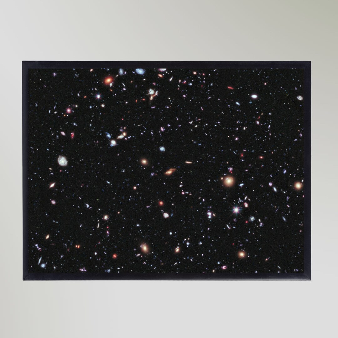Hubble Extreme Deep Field Print Poster Space Astronomy Wall Art Gift in ...