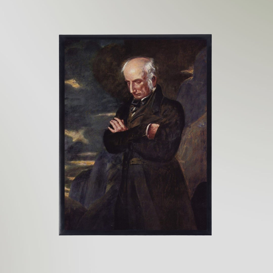 William Wordsworth (1842) Painting Print Poster Vintage Picture Gift in ...