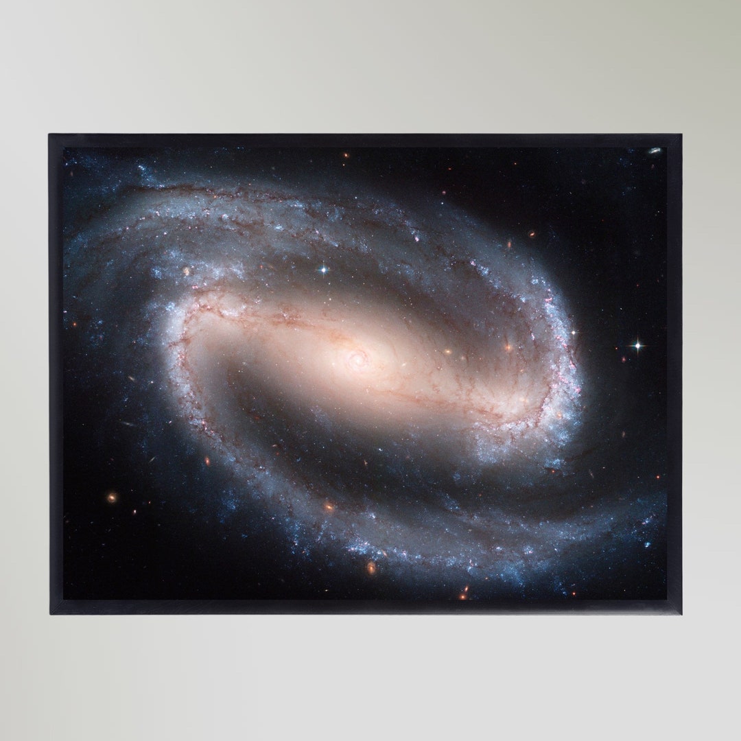 Spiral Galaxy NGC 1300 NASA Space Astronomy Poster Wall Print Gift in ...