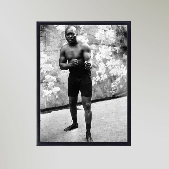 Jack Johnson Boxer Poster