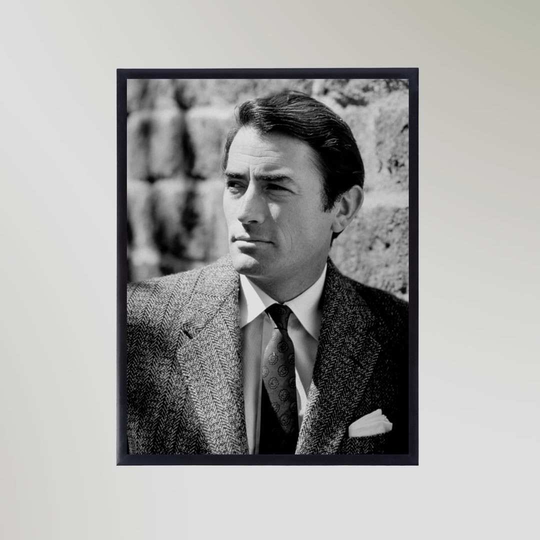 Gregory Peck Print Poster Picture Gift in Various Sizes Unframed - Etsy